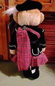 merrythought | Toys | Merrythought Scottish Highlander Kilt Red Plaid ...